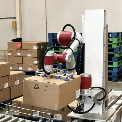 China Lifting Palletizing Workstation JAKA Zu20 20kg 1780mm 6Axis Cobot with Optional 3D for sale