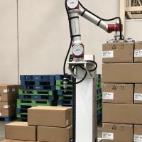 China Lifting Palletizing Workstation JAKA Zu20 20kg 1780mm 6Axis Cobot with Optional 3D for sale