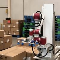 China Carton Stacking Palletizing JAKA Zu12 12kg 1327mm 6Axis Cobot Optional 3D Vision for sale