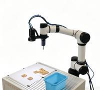 China AUBO-C5 5kg Payload 6-Axis Industrial Robot Arm for Quick Pick and Place Material for sale