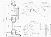 China AUBO-C5 5kg Payload 6-Axis Industrial Robot Arm for Quick Pick and Place Material for sale