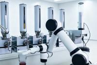 China AUBO-C5 5kg Payload 6-Axis Industrial Robot Arm for Quick Pick and Place Material for sale