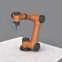 China Educational 6 Axis Cobot AUBO E5 0.02mm Repeatability Collaborative Robotic Arm for sale