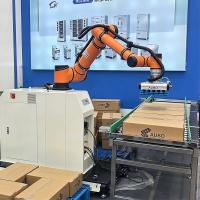 China Modular AUBO 30kg Collaborative Robot Palletizer Station Cobot for Carton Box for sale