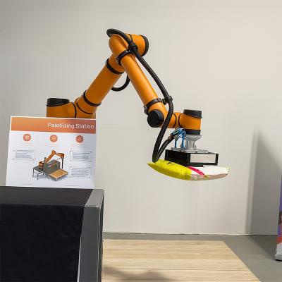 China Cobot Palletizing Workstation AUBO Robot 25kg Payload for Automatic Palletizer System for sale