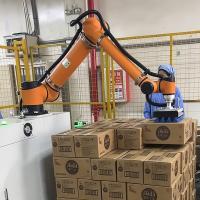 China Cobot Palletizing Workstation AUBO Robot 25kg Payload for Automatic Palletizer System for sale