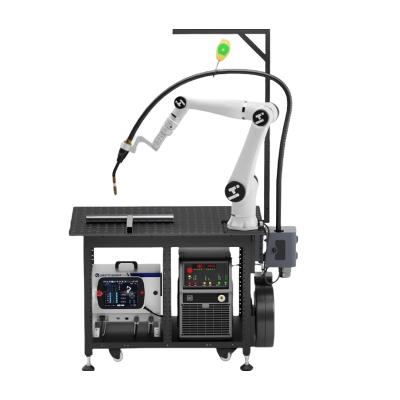 China High Precision Huayan E5 Collaborative Welding Workstation Easy Programming MIG TIG for sale