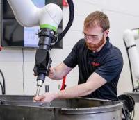 China 2026 Portable TIG MIG Small 6 Axes Robot Arm FANUC Cobot CRX-3iA Welding Carbon for sale