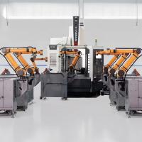 China Loading Unloading Collaborative Robot AUBO-iS25 System Automated Material Handling for sale