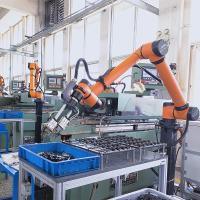 China Loading Unloading Collaborative Robot AUBO-iS25 System Automated Material Handling for sale