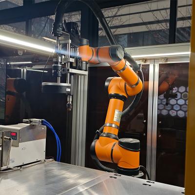 China Automatic Screwdriving Collaborative Robot AUBO Is7 Workstation for Furniture for sale