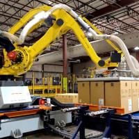 China FANUC M410iC 110kg Payload Palletizing Robot 2403mm Reach Box Handling for sale