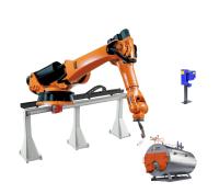 China KUKA KR210 210kg Payload Welding Robot 6-Axis Manipulator Steel Workstation for sale