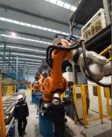 China KUKA 1300kg Payload Palletizing Robot 3202mm Reach Heavy Duty Stacking for sale