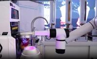 China AI Unmanned Milk Tea Fruit Juice Beverages Coffee Robot Maker AUBO-iH10 Portable for sale