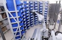 China Hospital Warehousing Logistic Pneumatic Suction Cup Handling Palletizing Good Load for sale