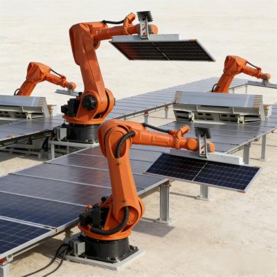 China KUKA Automated Solar Farm Construction Robot with 3D Vision Handling Solution for sale