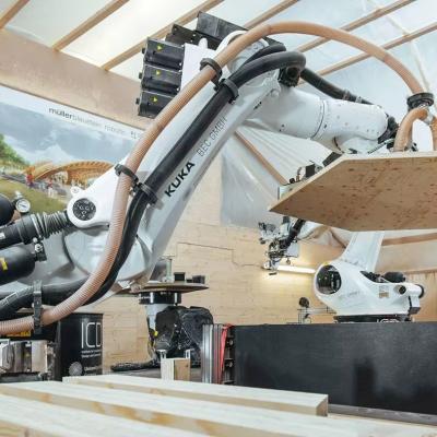 China KUKA 800kg Payload Palletizing Robot 3200mm Reach Heavy Duty Handling for sale
