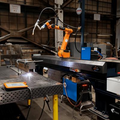China AUBO-i5 Arc Welding Robot 5kg 886mm with Welding Torch AOTAI Welding Machine for sale
