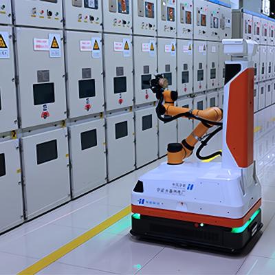 China AUBO AMR300 Autonomous Mobile Robot AUBO-i16 Production Workshop Patrol Inspection for sale