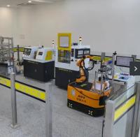 China AUBO AMR300 Autonomous Mobile Robot with Laser Navigation Unmanned Workshop for sale