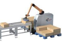 China High Flexible AUBO-iS20 Robot Automatic Palletizing Carton with Silicone Suction Cup for sale