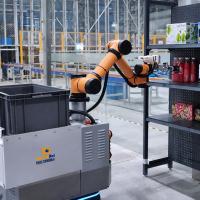 China Automatic Robot Arm AUBO IS20 Handling Collaborative Robot 1647mm Arm with Robot for sale