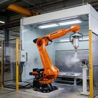 China 6-Axis Anti-Explosion Painting Robot Workstation 50kg Payload 2500mm Reach for sale