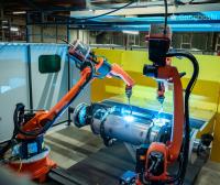 China KUKA 6-Axis Welding Workstation for MIG MAG Arc Welding Automotive Metal Industrial for sale