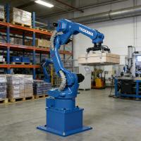 China Yaskawa GP12 12kg Payload Handling Robot with SCHUNK Gripper 6-Axis for sale