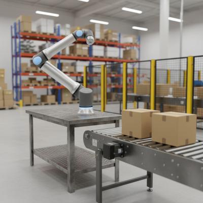 China New Universal Robots UR8 6-Axis 15kg Payload 1300mm Reach PLC Motor IP54 Stainless for sale
