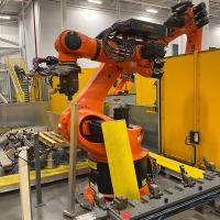 China KUKA KR420 R3330 420kg Payload Handling Robot 3330mm Reach CNGBS Gripper for sale