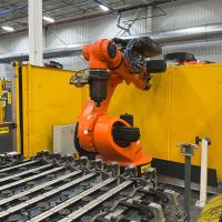 China KUKA KR420 R3330 420kg Payload Handling Robot 3330mm Reach CNGBS Gripper for sale