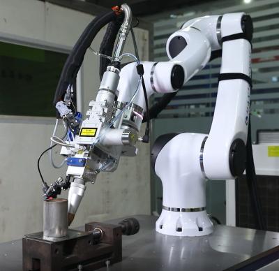 China Auto Programming Laser Scanning Weld Seam Reach 1000mm HUAYAN Elfin E10 6 Axis Cobot for sale
