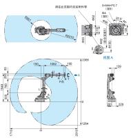 China Yaskawa GP25-12 12kg Payload Laser Welding Robot 2010mm Reach 6-Axis System for sale