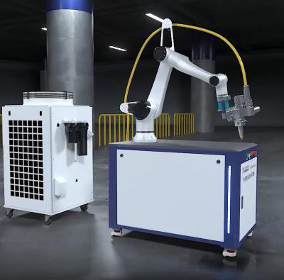 China 6 Axis Huayan E05L Robot Load 3.5KG 950mm Robotic Automatic Welding Cell Dual-Joint for sale
