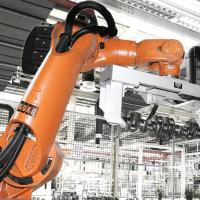 China KUKA KR280 R3080 280kg Payload Handling Robot 3076mm Reach Vacuum Suction for sale