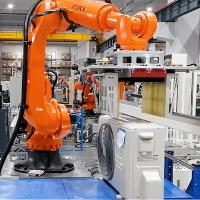 China KUKA KR280 R3080 280kg Payload Handling Robot 3076mm Reach Vacuum Suction for sale