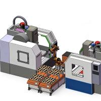 China QJAR JQR20-1600 6-Axis Robot CNC Load and Unload Handling Workstation for sale