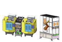 China QJAR JQR20-1600 6-Axis Robot CNC Load and Unload Handling Workstation for sale