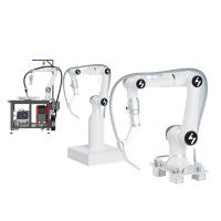 China Huayan Turnkey Robotic Welding Workstation 6 Axis Industrial Cobot Arc Laser Welding Table for Small Batch Metal Fabrication for sale