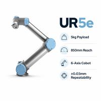 China Original Universal Robots UR5e 6 Axis Collaborative Robot with 5kg Payload 850mm Reach Cobot for Electronics Assembly for sale