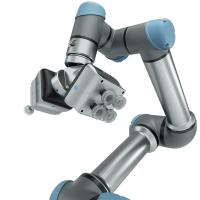 China Original Universal Robots UR5e 6 Axis Collaborative Robot with 5kg Payload 850mm Reach Cobot for Electronics Assembly for sale