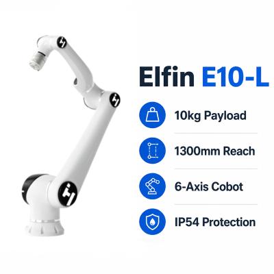China Huayan E10-L 6 Axis Collaborative Robot 10kg Payload 1300mm Reach Industrial Cobot for Loading Packaging for sale