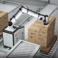 China Huayan S50 Collaborative Robot  50kg Payload 2000mm Reach, Dual Station Carton Palletizing & Depalletizing Robot CE Certified for sale