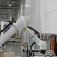 China FANUC CRX-5iA Collaborative Robot 5kg Payload 994mm Reach 6-Axis Cobot with PLC & Gearbox for Carton Palletizing CE Certified for sale