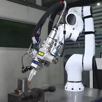 China Easy Programming Huayan E10 Cobot Laser Welding Workstation 10kg Payload Collaborative Robot Arm Motor Stainless Steel Metal for sale
