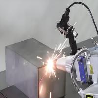 China Easy Programming Huayan E10 Cobot Laser Welding Workstation 10kg Payload Collaborative Robot Arm Motor Stainless Steel Metal for sale