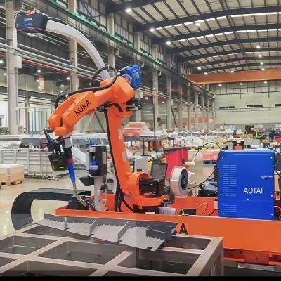 China KUKA KR25 R1840-3 HW 25kg Payload Welding Robot 1840mm Reach Linear Track for sale