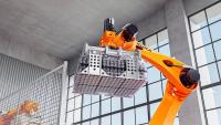 China KUKA Robotic Palletizer 1 kW with End Effector Warehouse Automation for sale